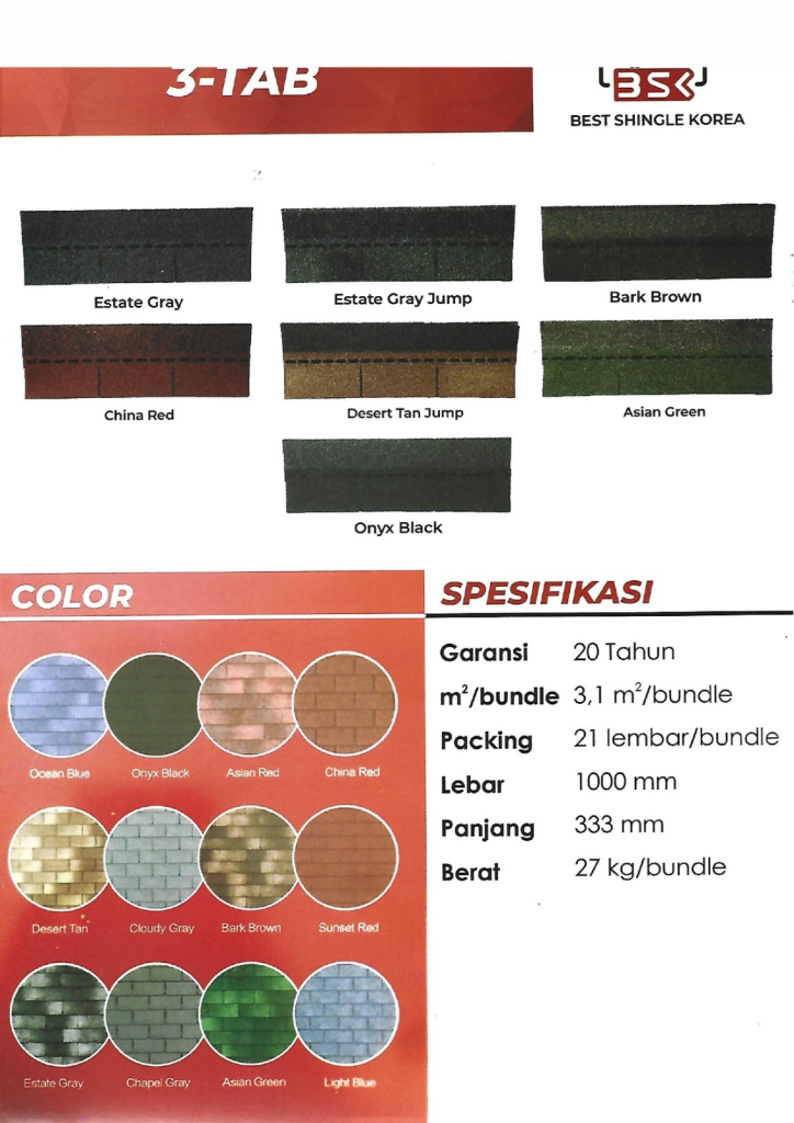 Jual Atap Bitumen Terbaru Jember 2024 - Bintang Anugerah